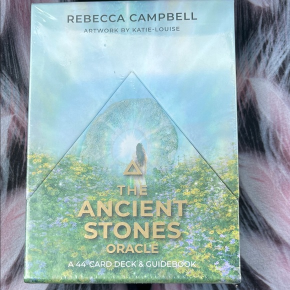 Accents | The Ancient Stones Oracle Deck Green And Yellow | Poshmark